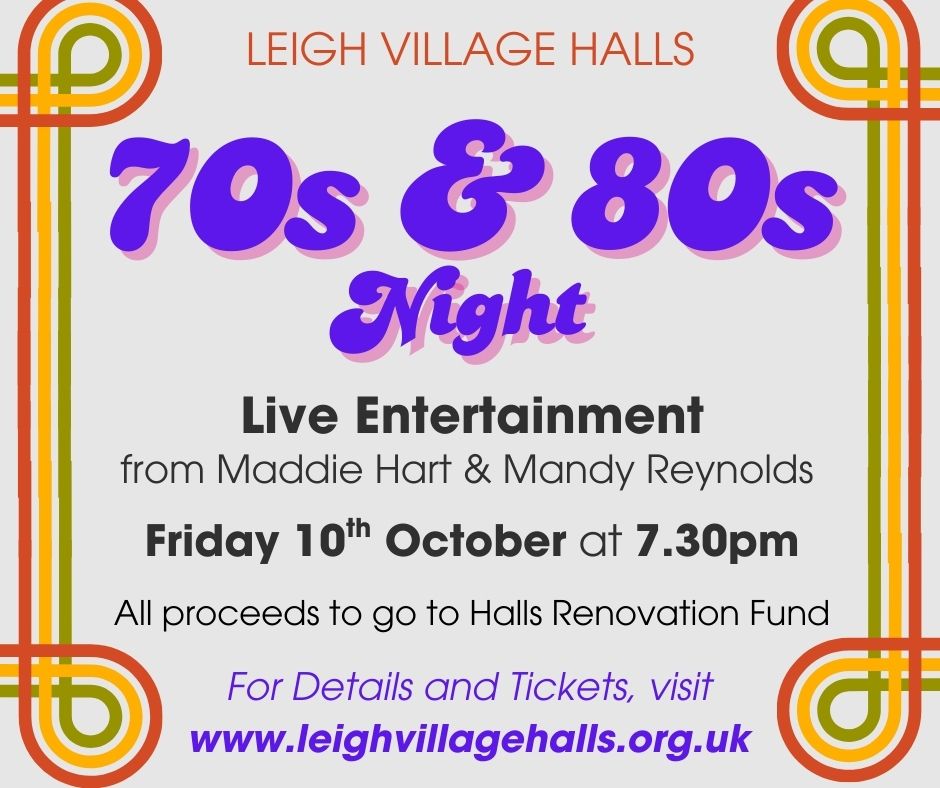 Leigh Village Halls – In the beautiful and historic village of Leigh ...